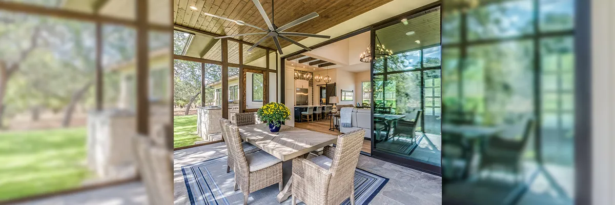 Enclosed Outdoor Patios Enclosed Patio With Fireplace Design Ideas